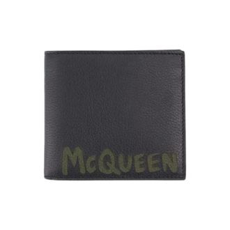 Alexander McQueen Leder portemonnaies - - Accessories - Herren - Schwarzk - ONE SIZE