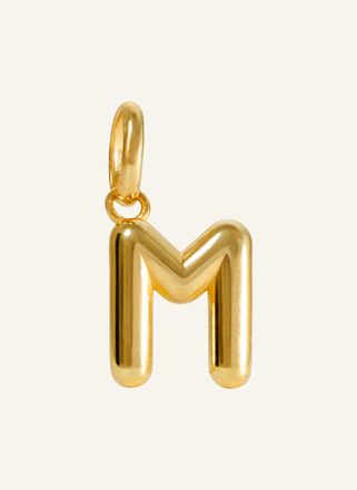 Pompidou Anh&auml;nger Puffy Letter M By Glambou gold