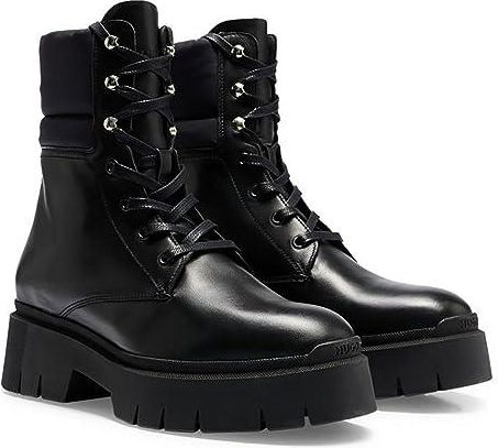 HUGO BOSS Femme Kris laceupbootie lt Bottines Noir 41 EU des 139 63 sur Stylight