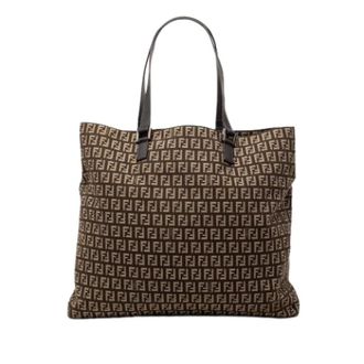 Fendi unisex, Pre-owned, Brun, Taille: ONE Size Sac cabas vintage pr&eacute;-poss&eacute;d&eacute;