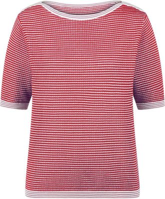 Peter Hahn Pullover U-Boot-Ausschnitt Peter Hahn rot