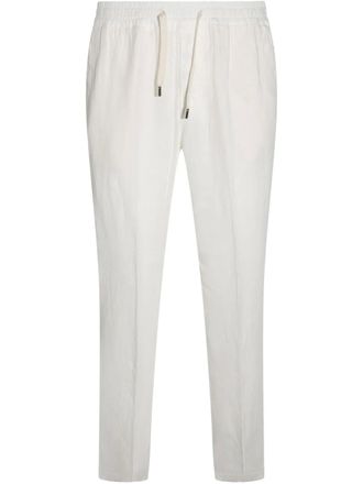 Altea pantalon fusel&eacute; en lin - Blanc
