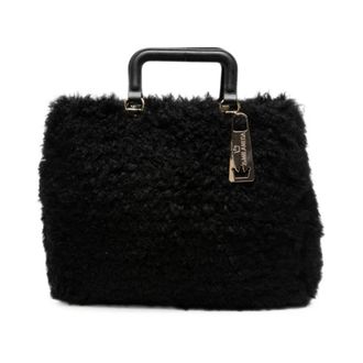 La Milanesa Tasche aus Kunstpelz - - Bags - Damen - Schwarzk - ONE SIZE