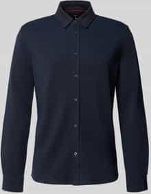 Cinque Slim Fit Business-Hemd aus Baumwoll-Mix