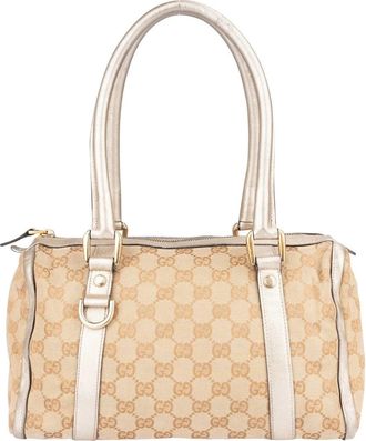 Gucci Crossbody Bags - Gucci GG Monogram Abbey Handbag - Gr. unisize - in Beige - f&uuml;r Damen