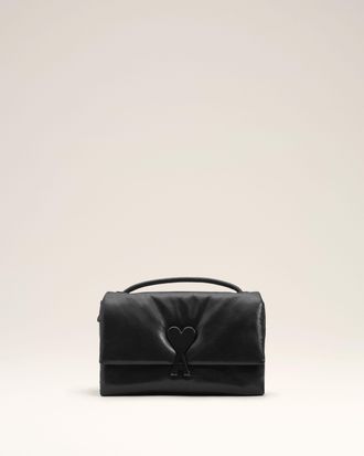 Ami Ami Paris - Sac Voulez-Vous Noir en Cuir De Vachette Noir - TU - Unisex