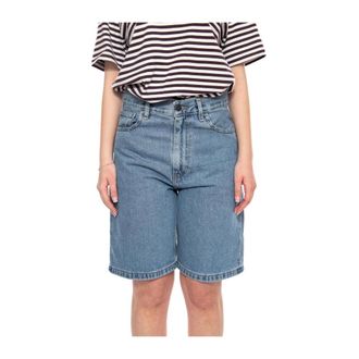 Carhartt Work in Progress Damen, Shorts, Blau, SGr&ouml;&szlig;e