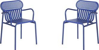 PETITE FRITURE Chaise Week-end avec accoudoirs - Set de 2 Petite friture