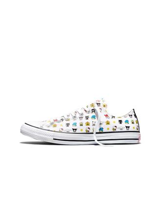 Converse x Hello Kitty and Friends - Chuck Taylor All Star Bffs - Sneaker in Wei&szlig;/Schwarz/Rosa