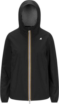 K-Way Femme, Vestes, Noir, Taille: 44 FR Marguerite Stretch Poly Jersey