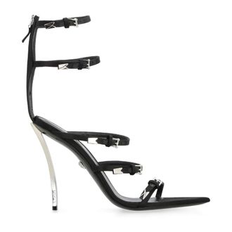 Versace Pin-Point Sandalen - - Shoes - Damen - Schwarzk - 37 EU