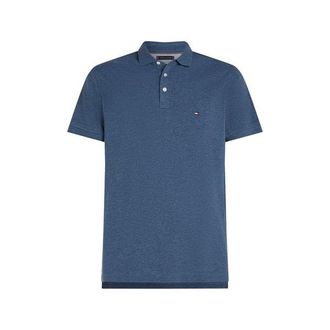 Tommy Hilfiger Polo aus Bio-Baumwolle in Blau