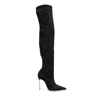 Casadei Blade Heeled Boots - - Shoes - Damen - Schwarzk - 36 EU