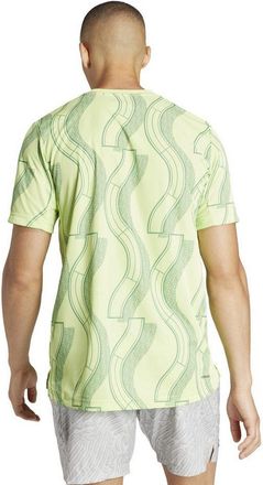 adidas Performance T-Shirt Club Graphic gr&uuml;n Herren