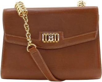Bally Pre-owned Cuir sacs-ports-paule - Femme - Pre-owned - Brun - Taille: ONE Size