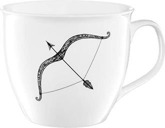 Ambition Tasse mit Sternzeichen Sch&uuml;tze 550ml Zodiac Jumbotasse Porzellan Sp&uuml;lmaschine & Mikrowelle