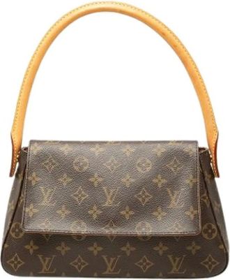 Louis Vuitton Pre-owned Looping Mini - Femme - Pre-owned - Brun - Taille: ONE Size