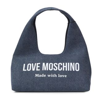 Love Moschino Femme, Sacs, Bleu, Taille: ONE Size Borsa Denim
