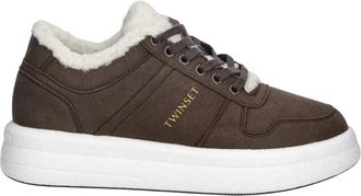 Twinset Baskets Plateforme - Femme - Chaussures - Brun - Taille: 36 EU