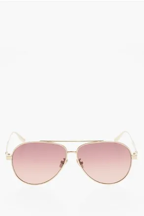 Dior Aviator Sunglasses with Gold Finish Frame size Unica