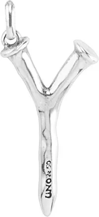 Uno De 50 UNOde50 Anhänger, versilbert, Buchstabe Y, Taglia unica, Versilberte Metalllegierung