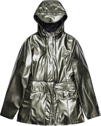 Rains Femme, Vestes, Gris, Taille: 40 FR Curve Jacket