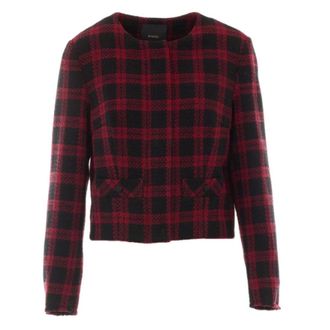 Pinko Pinko, Femme, Vestes, Multicolore, Taille: 42 FR Finale Tweed Jacket