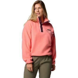 Columbia Damen Rolli Helvetia II Cropped Half Snap Fleec