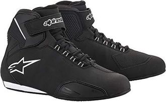 Alpinestars Homme 2515518-10-12 Chaussures Moto, Noir, 45.5 EU
