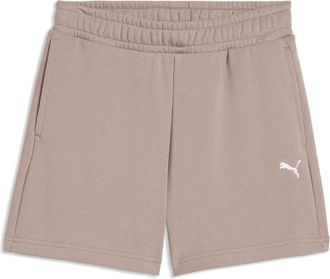Puma Short d&eacute;contract&eacute; Wardrobe Essentials Femme, Accessoires, Beige, XL
