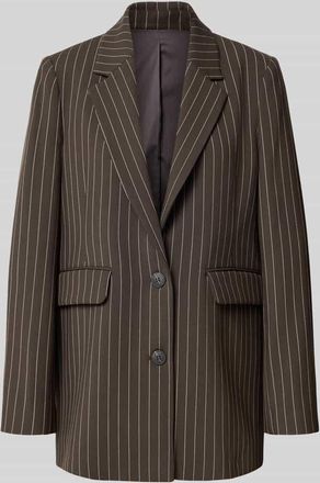 Selected Relaxed Longblazer mit Schulterpolstern