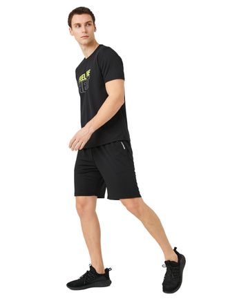 Koton Men Basic Sport Shorts Drawstring Pocket Detailed