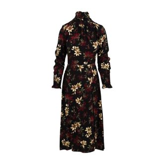 Mar De Margaritas Scarlett Turtleneck Midi Dress - - Dresses - Damen - Mehrfarbig - M