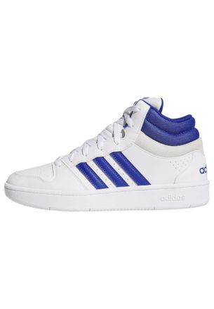 adidas Unisex Hoops MID Classic Shoes, FTWR White/Team royal Blue/Orbit Grey, 40 2/3 EU