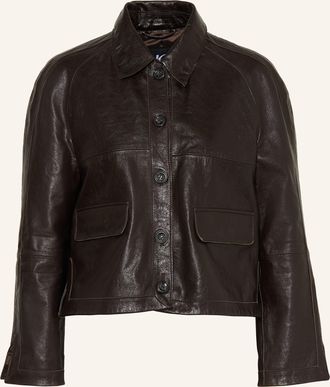 Luisa Cerano Luisa Cerano Lederjacke braun