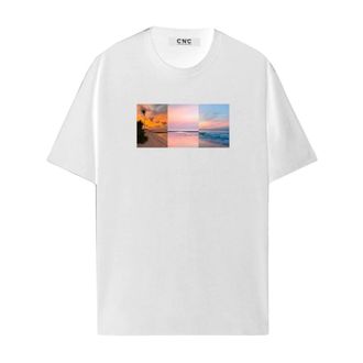 Costume National Herren Regular T-Shirt - - Tops - Herren - Wei&szlig; - M