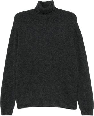 Boglioli Col roul&eacute; en laine et cachemire - Homme - Pulls - Noir - Taille: M