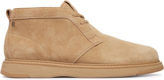 Tommy Hilfiger Schn&uuml;rschuhe Tommy Hilfiger Comfort Suede Chukka FM0FM06074 Braun