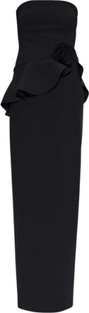 Rotate Rotate Birger Christensen - Robe &eacute;paules d&eacute;nud&eacute;es - Femme - Robes - Noir - Taille: 38 FR
