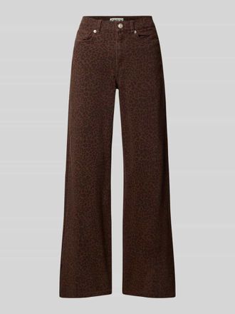 Only High Waist Weite Hose aus Baumwoll-Mix Modell MADISON