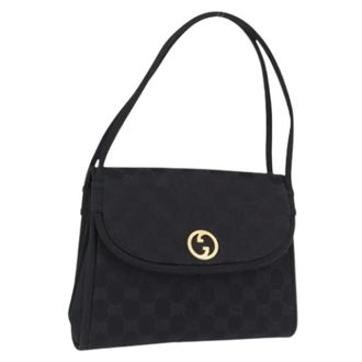 Gucci Pre-owned Sac bandouli&egrave;re en nylon - Femme - Pre-owned - Noir - Taille: ONE Size