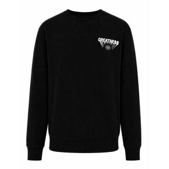 Philipp Plein Homme, Sweatshirts et sweats &agrave; capuche, Noir, Taille: XL SweaT-shirt Col Rond en Polaire Grande Taille