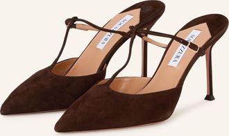 Aquazzura Aquazzura Mules Sorbonne braun