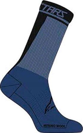 Alpinestars MERINO SOCKS 24, BLUE BLACK, S
