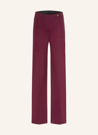 Marc Cain Marlenehose Winder Aus Jersey rot
