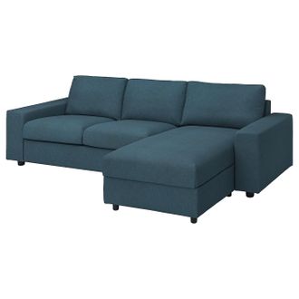 IKEA VIMLE 3er-Sofa mit R&eacute;camiere