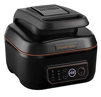 Russell Hobbs Air Fryer XL 5,5l [Multicuiseur & Gril 7en1] Friteuse sans huile Rapid Air (grille, cuit, rôti, pizza surgelée Ø 30cm, Contrôle température max 260°, 