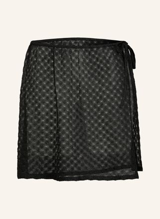 Missoni Wickelrock Mit Glitzergarn schwarz