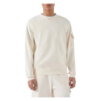 MC2 Saint Barth Homme, Sweatshirts et sweats &agrave; capuche, Beige, Taille: L Chester SweaT-shirt