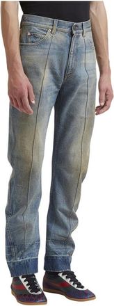 Gucci Distressed Stone Washed Jeans - - Jeans - Herren - Schwarzk - W31